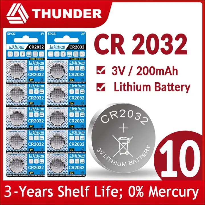 CR2032 Lithium Coin Button Batteries for CMOS PC Desktop Laptop ...