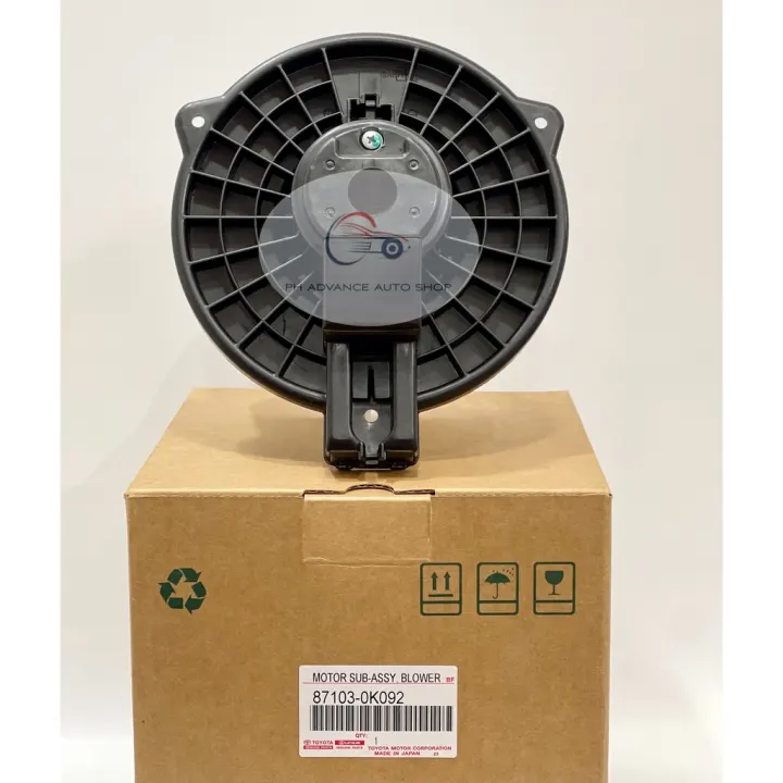 Blower Motor Toyota Innova / Fortuner HiLux Hiace REAR 2005-2015 87103 ...