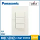 Panasonic Wide Series 3 Way Switch - 1, 2, 3 Gang or Device Only ...