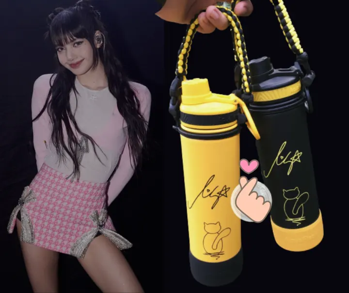 BP Lisa Wide Mouth with Cap Lid Vacuum Insulated Drinking Water Bottle ...