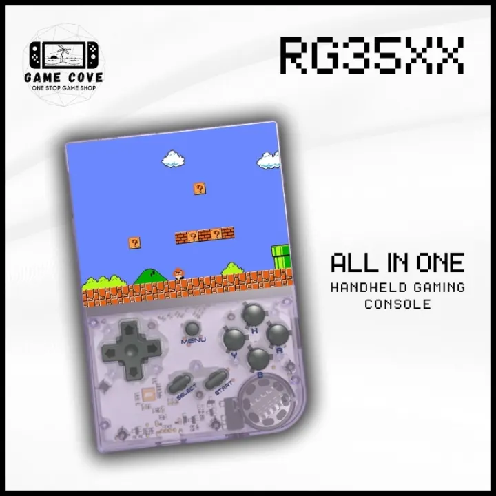 [Ready stock] ﺴ Anbernic RG35XX GARLIC OS Miyoo Onion Portable Handheld ...