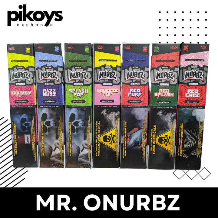 MO FLAVORS MR. O NURBZ MR ONURBZ NURBS ONURBS LEGIT ORIGINAL PREMIUM 30ml | Lazada PH