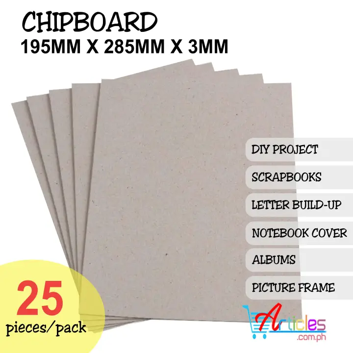 Chipboard 195MM X 285MM X 3MM Thick 25 Pieces | Lazada PH