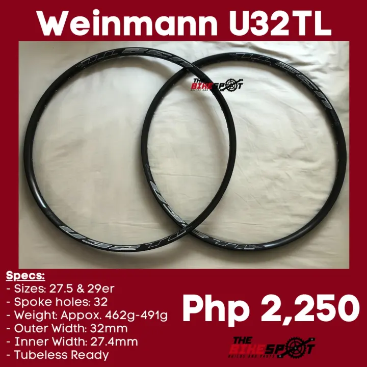 Weinmann U32TL Rims (27.5 & 29er) * Price is in Ps* | Lazada PH