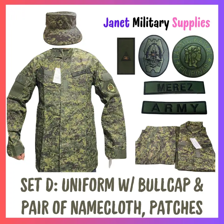 ARMY PHILARPAT UNIFORM SET | Lazada PH
