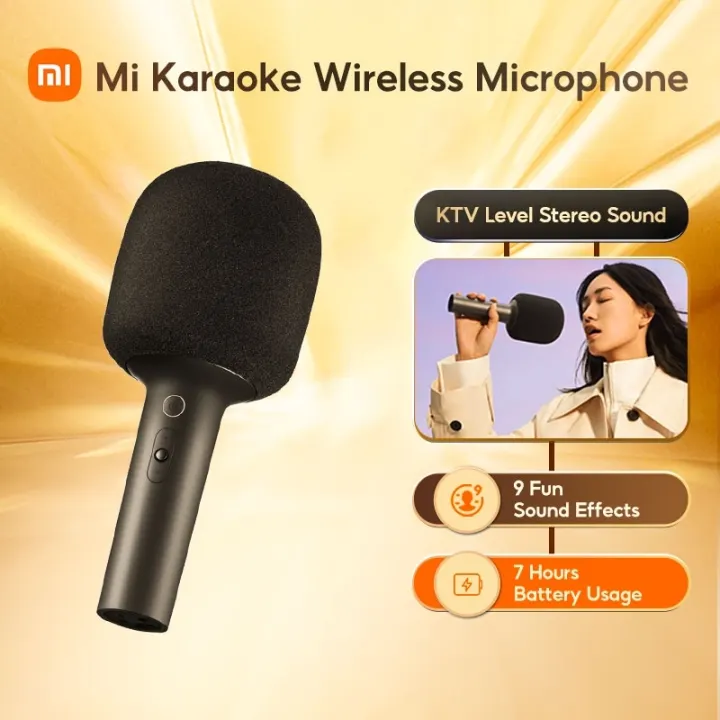 microphone for videoke Xiaomi MIJIA K Song Microphone Bluetooth Videoke ...