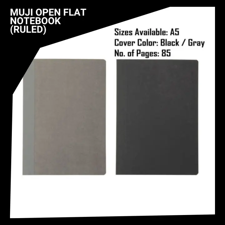 [B10] Muji Open Flat Notebook | Lazada PH