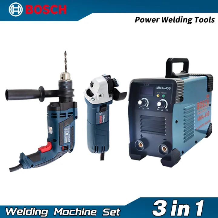 Portable welding machine set 3 in 1 welding machine inverter Drills ...