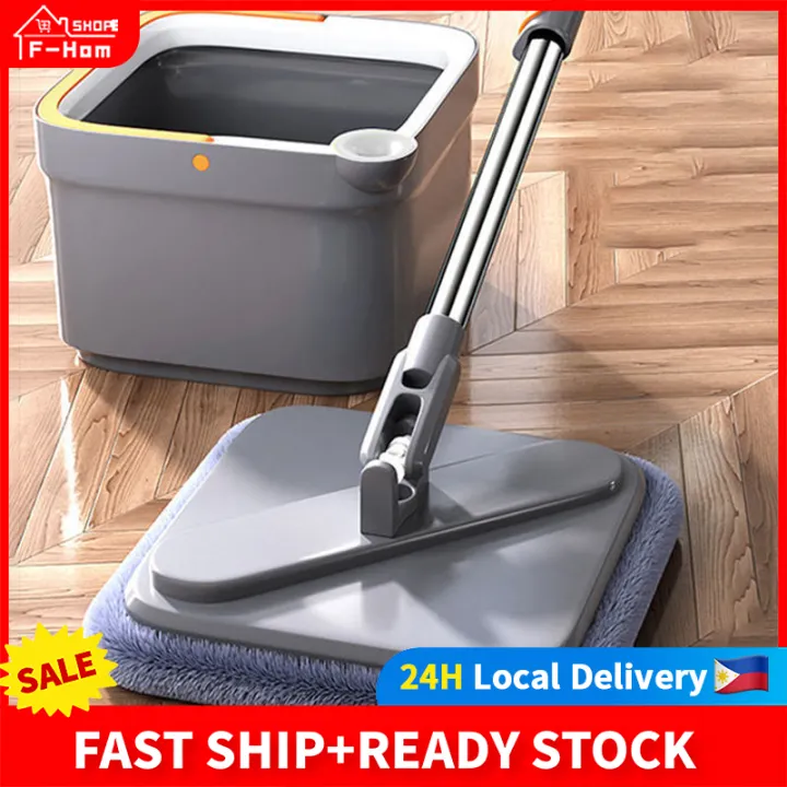 mop for floor cleaning mop Spin Mop With Spinner and Bucket Magic ...