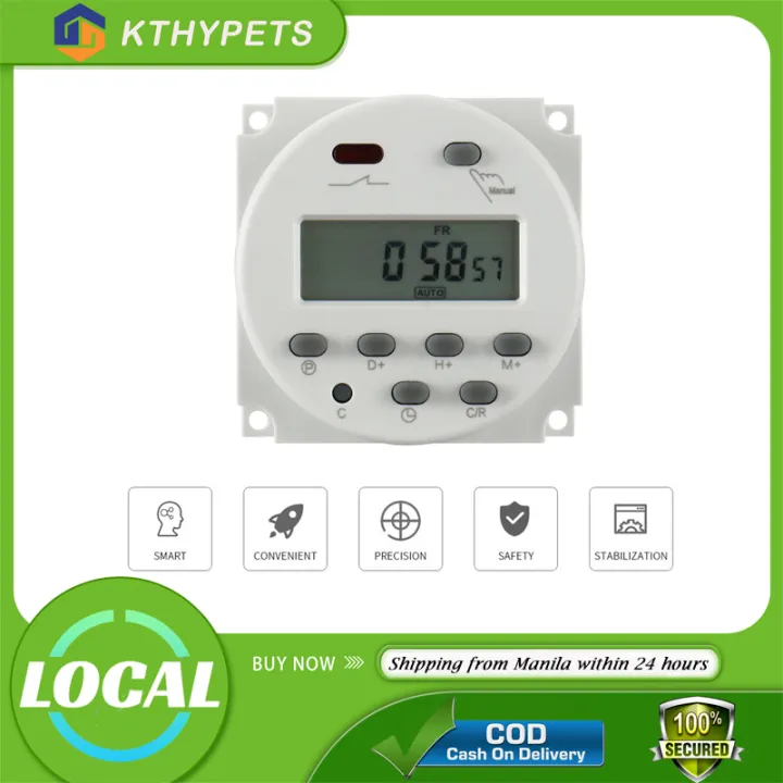 CN101A Incubator Timer Switch 220V 16A Digital LCD Power Programmable Timer Relay Switch | Lazada PH