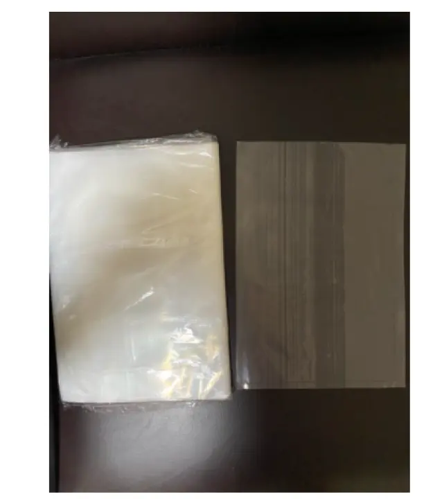 PE Bag Polyethylene Plastic Bags 02 Thickness 100pcs per pack (small ...