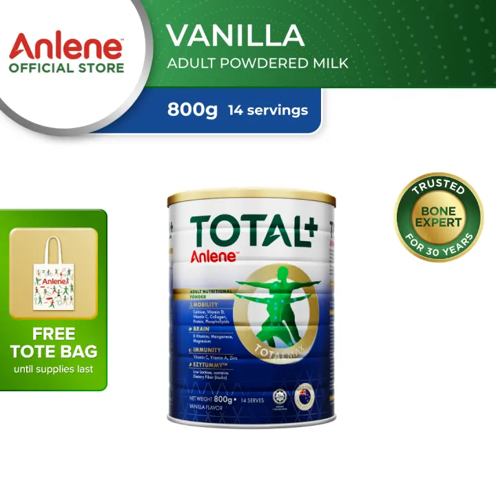 Anlene Total Plus Adult Milk Powder Plain 800g | Lazada PH