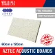 Aztec Acoustic Board - 60cm x 120cm (Fine Fissured) - Ceiling Board (10 ...