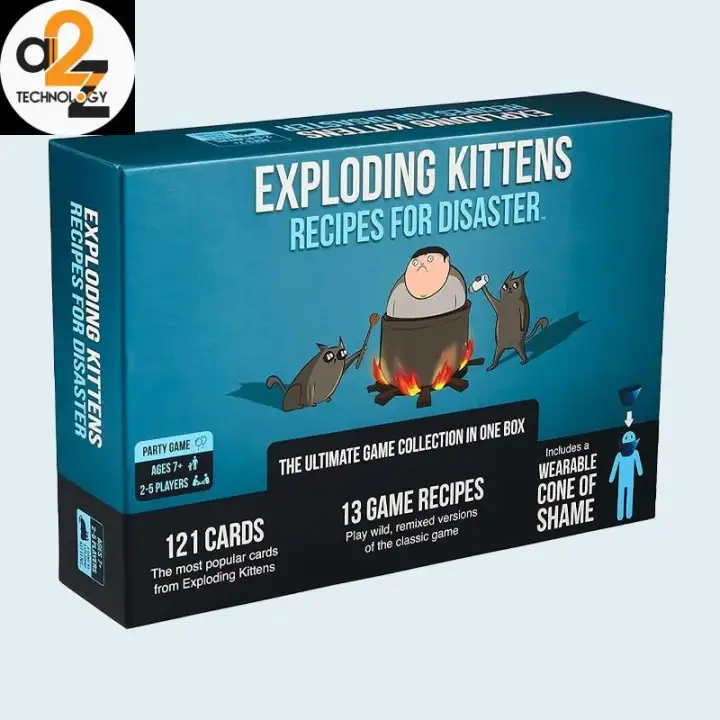 Exploding Kittens: Recipes for Disaster Card Game | Lazada PH