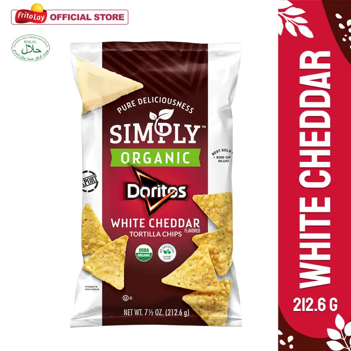 Simply Organic Doritos White Cheddar Tortilla Chips 212.6g | Lazada PH