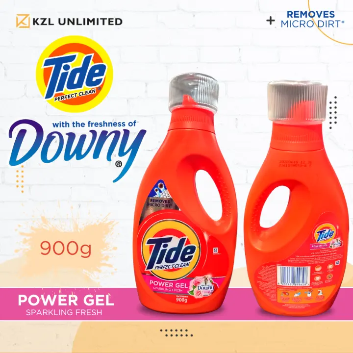 KZLU Tide Perfect Clean Liquid Detergent Power Gel Sparkling Fresh with ...