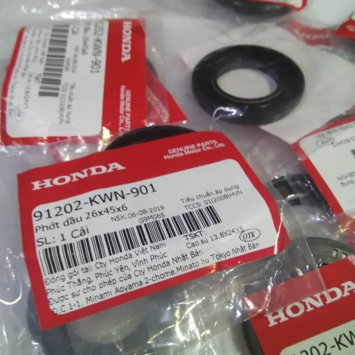 Genuine Oil Seal 91202-KWN-901/902(Big)- Honda Click V1 V2 (CrankShaft ...