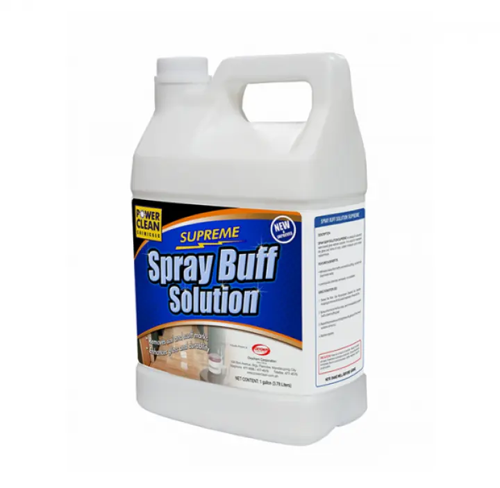 PowerClean Spray Buff Solution Supreme (1 gallon) | Lazada PH