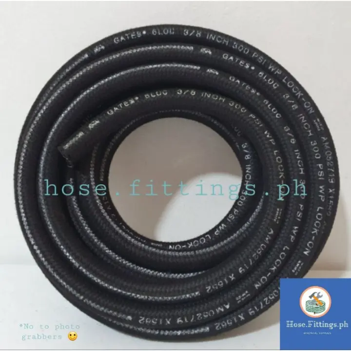 ♝LPG Hose (Heavy Duty) ⅜ Inch 300 PSI GATES | Lazada PH