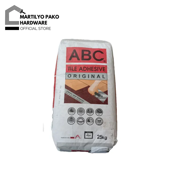 ABC Tile Adhesive Original 1kg and 25kg | Lazada PH