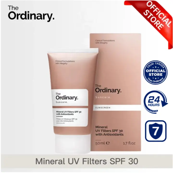 The Ordinary Mineral UV Filters SPF 30 with Antioxidants，genuine ...