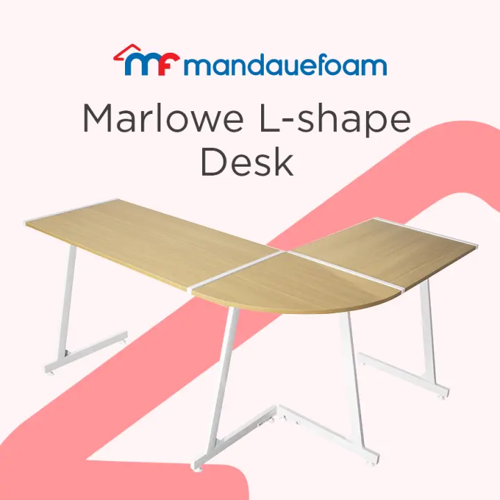 Mandaue Foam Marlowe L-shape Desk | Lazada PH