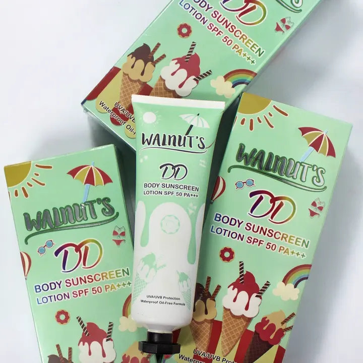 Walnut's DD Body Sunscreen Lotion SPF 50 PA+++ | Lazada PH