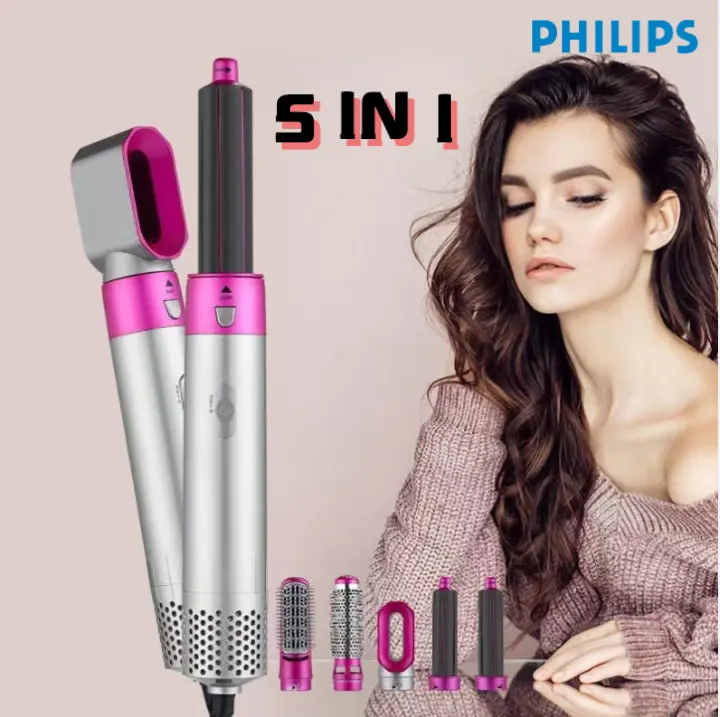 PHILIPS 5 In 1 Hairdressing Tools Original Hair Care Modeling Tools ...