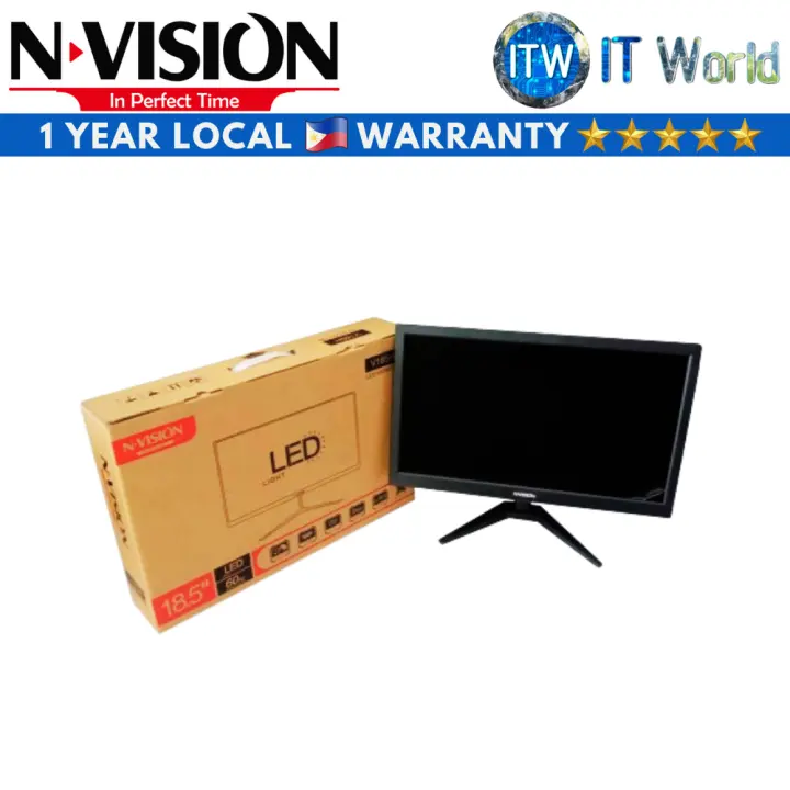 Nvision V185H - 18.5" / 1366 x 768 / 60Hz / LED / 5ms LED Monitor ...