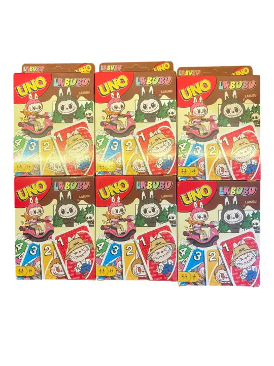 Labubu x Uno Cards Family Card Game | Lazada PH