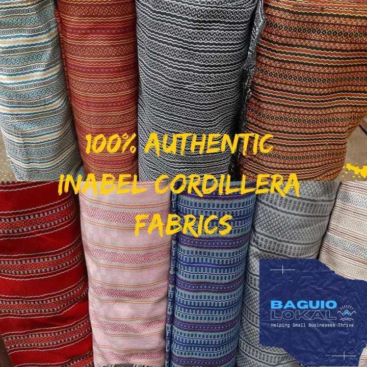 r 22 inches - Linaktub Inabel Fabric - Cordillera Native Tela | Lazada PH