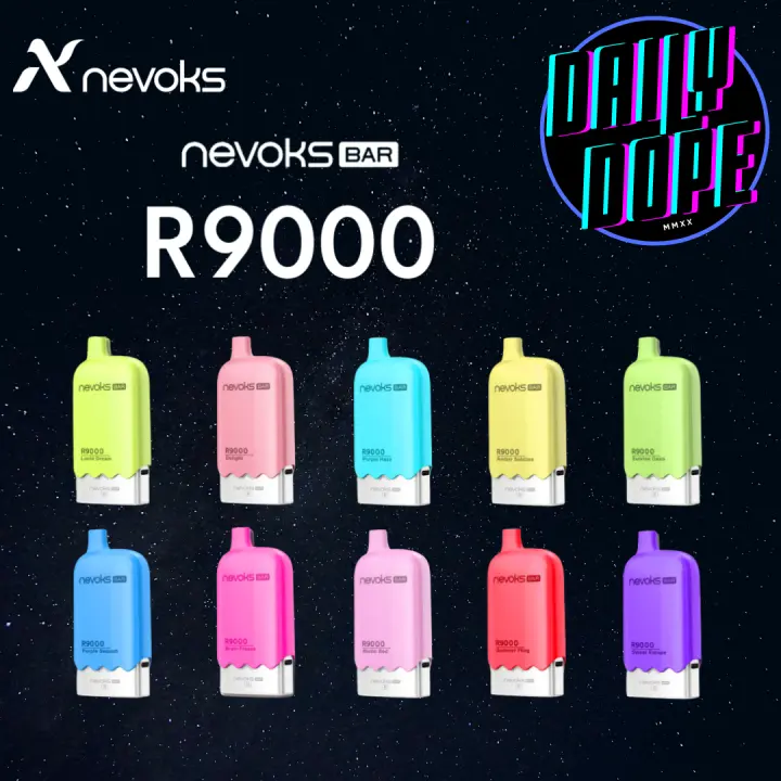 {Legit} Nevoks Bar R9000 Disposable Pod | Nevoks Disposable Pod ...