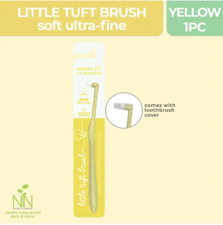 Nature to Nurture Ultra-fine Soft Little Tuft Brush | Lazada PH