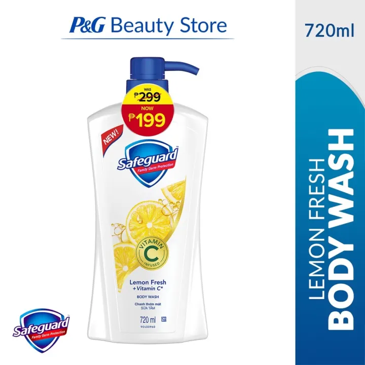 Safeguard Lemon Fresh Body Wash 720ml Lazada Ph