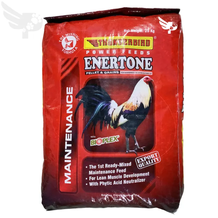Thunderbird Power Feeds Enertone - 25kg - Maintenance - For Gamebirds ...