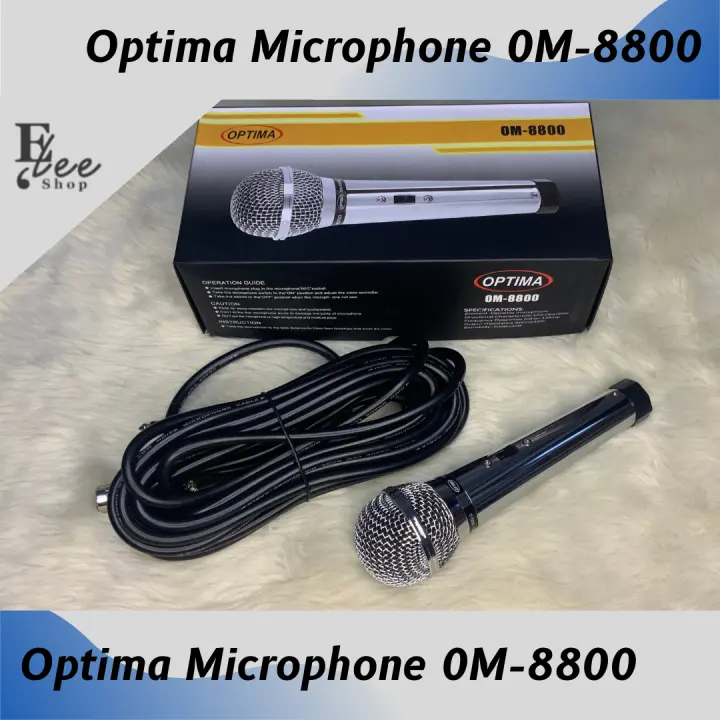 Optima Microphone OM-8800 Sound Legendary Vocal Microphone Uni ...