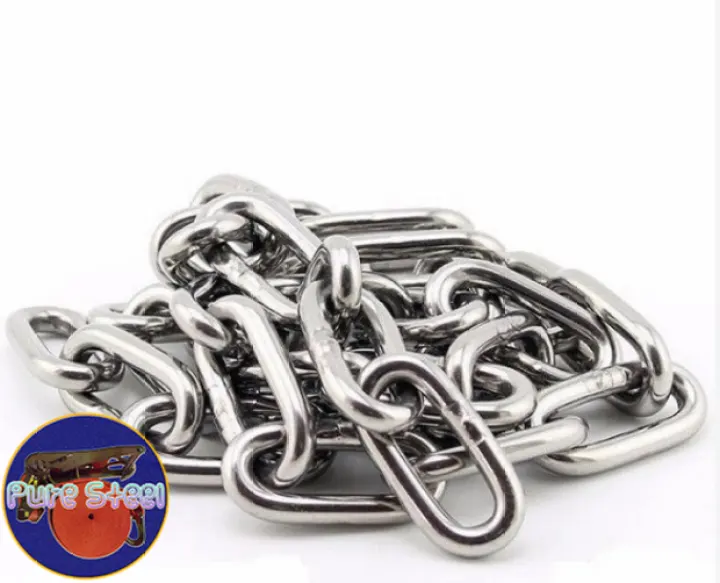 Pure Steel 4mm Chain Stainless Steel 304 Stainless Steel Chain per ...