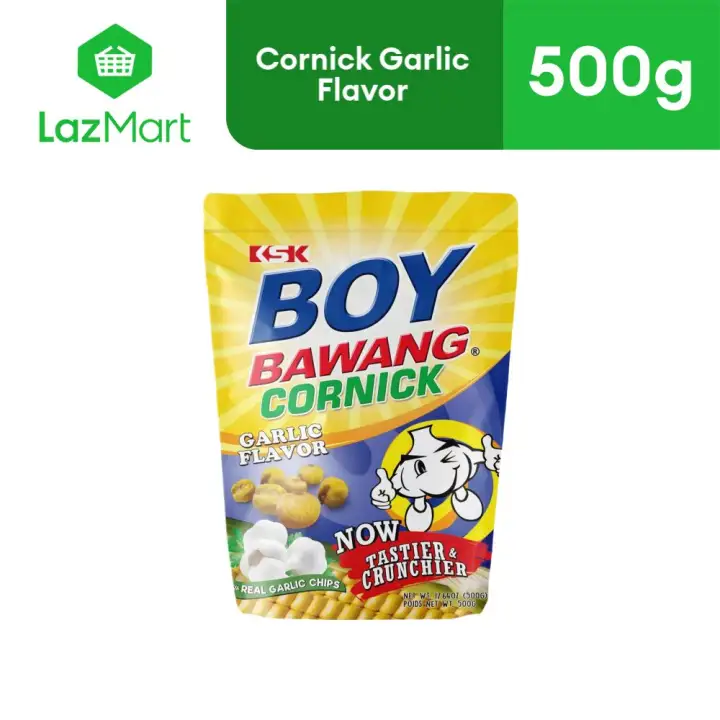 Boy Bawang Cornick Garlic Flavor 500g | Lazada PH