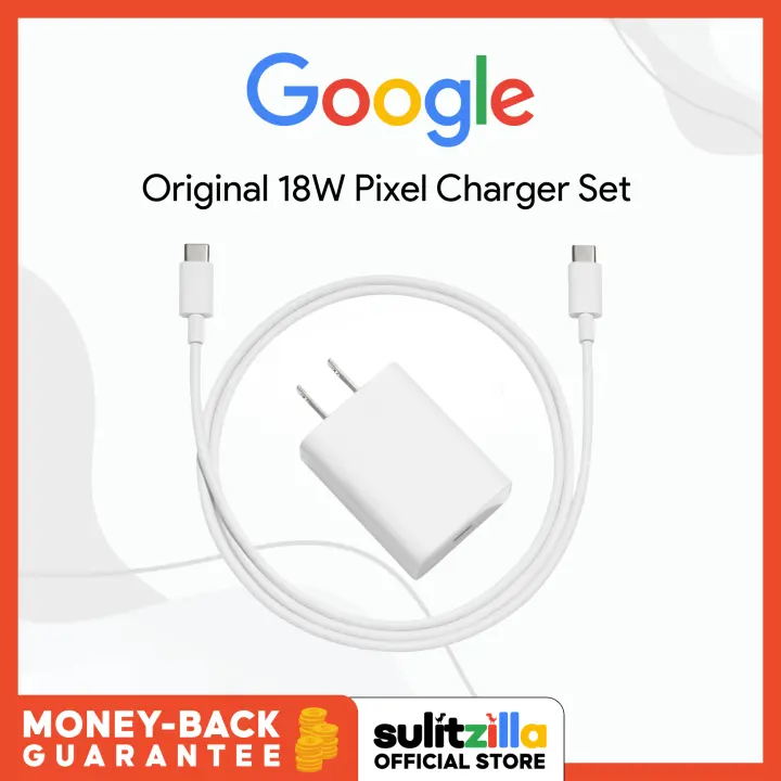 Original Google Pixel Charger Set - 18W Power Delivery 2.0 for Pixel ...