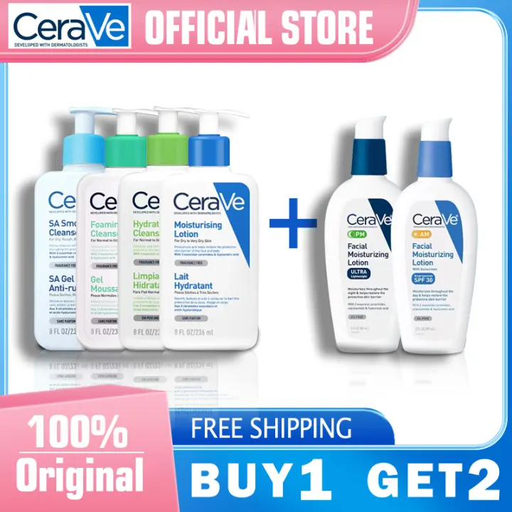 Cerave official store ph CeraVe Cleanser All Day Repair Niacinamide ...