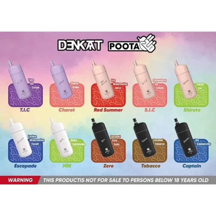 Apoc Poota 5000 Puff Dispo by Denkat | Lazada PH