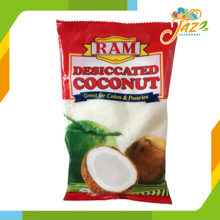 Ram Desiccated Coconut 200g, Halal, Product of Philippines | Lazada PH