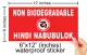 SIGNS Garbage Waste Segregation Sign Biodegradable NonBiodegradable ...