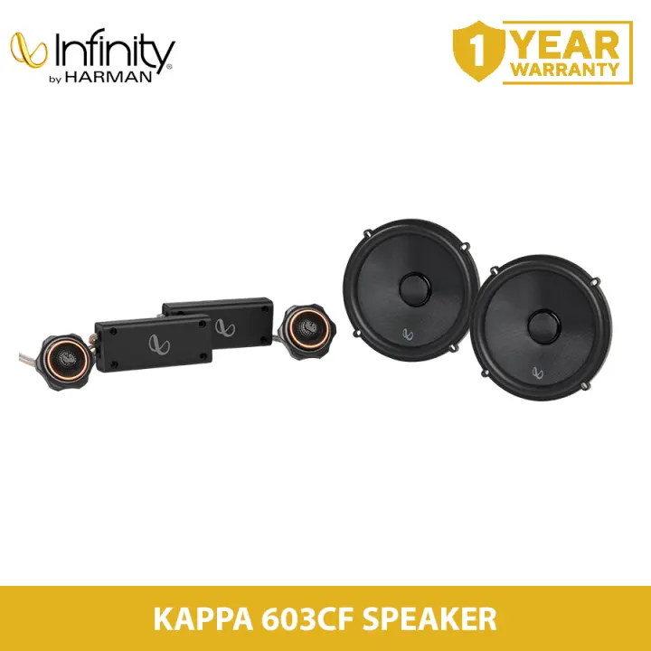Infinity Kappa 603CF Component Speaker System 6.5" 2-Way 100W RMS 2.5Ω | Lazada PH