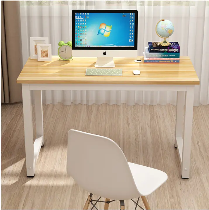 Motida Computer Table for Desktop / Home Office Desk 80/100/120 /140 x ...