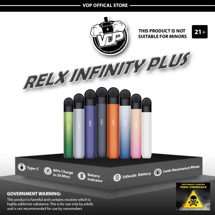 Relx Infinity & Infinity Plus Device Kit VDP Vape Depot Philippines ...