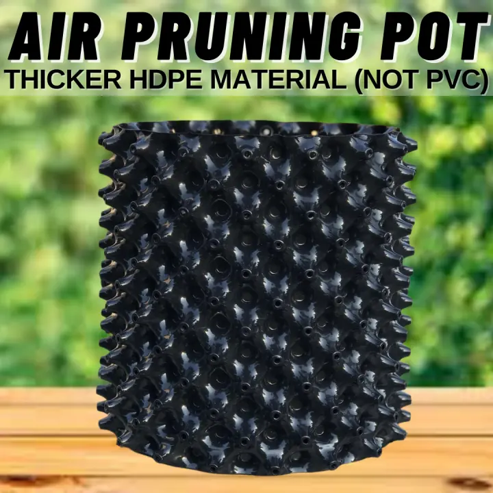 Air Pruning Pot for Healthier Roots and Plants, Black, Thick and ...