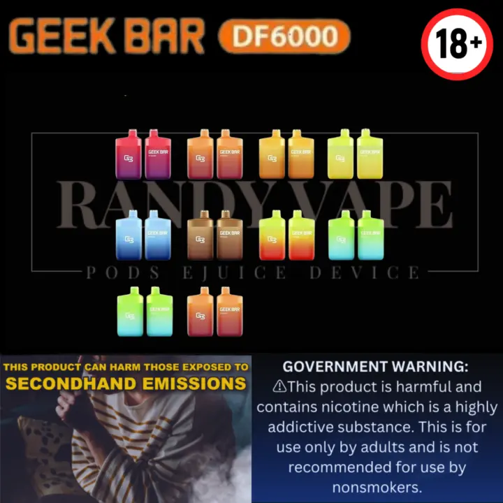 GEEKBAR DF6000 6000 PUFFS DISPOSABLE Type C Cable | Lazada PH