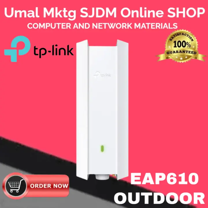 TP-LINK EAP610-Outdoor AX1800 Indoor/Outdoor WiFi 6 Access Point ...