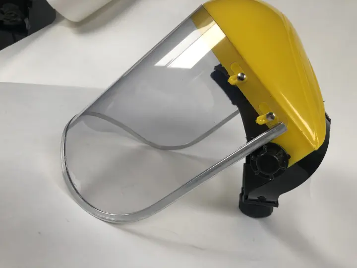 Face Shield Mask Construction Site Protection Border Helmet Disassembly ...